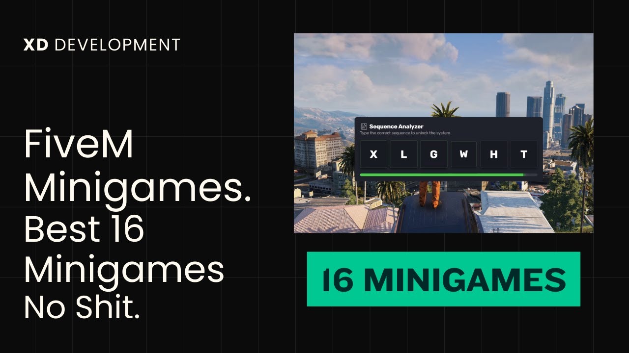 The Ultimate FiveM Minigames Bundle: 16 Engaging Games to Supercharge ...