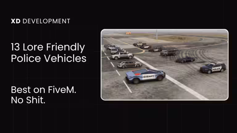 QBCore Scripts for FiveM Servers | XD Development Tebex Store