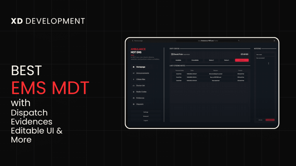 Tebex Scripts for FiveM Servers | XD Development Store