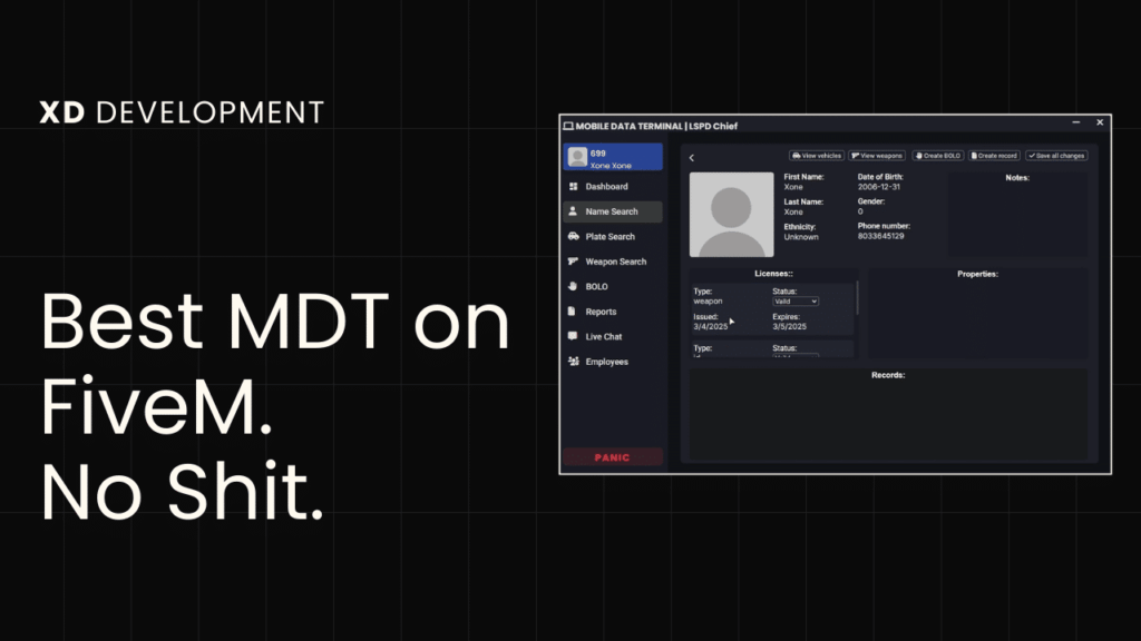 The Ultimate QBCore MDT and Dispatch System for Enhanced Roleplay