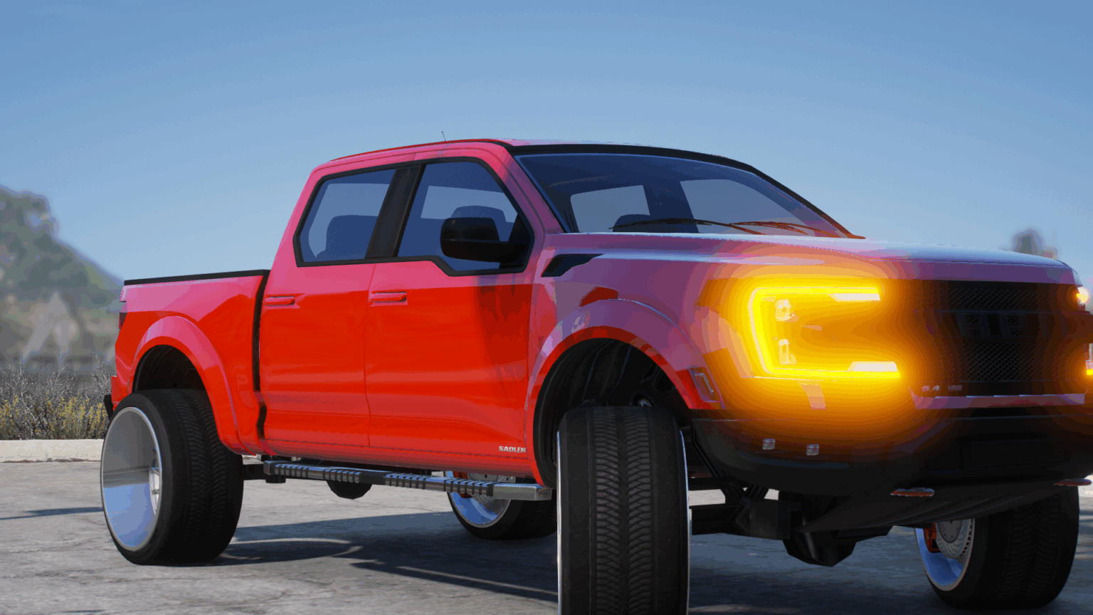 Vapid Sadler LT RAMPAGE FiveM Lore-Friendly Truck | XDope Tebex